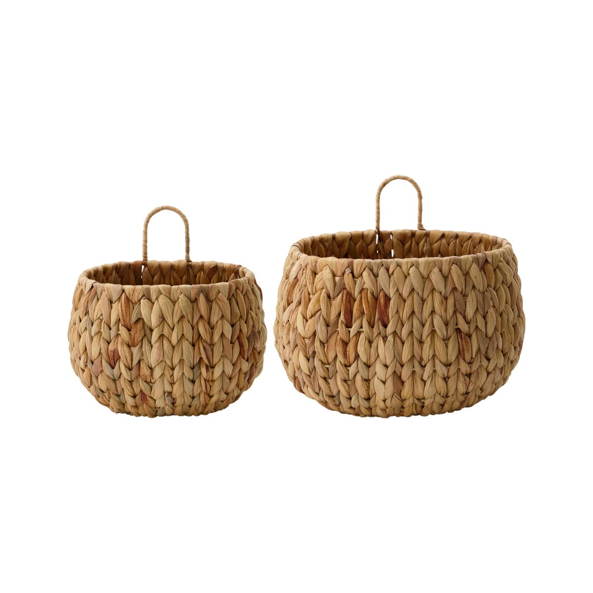 Set of Hang Baskets | Design Vintage | Wall Hanging Woven Baskets
