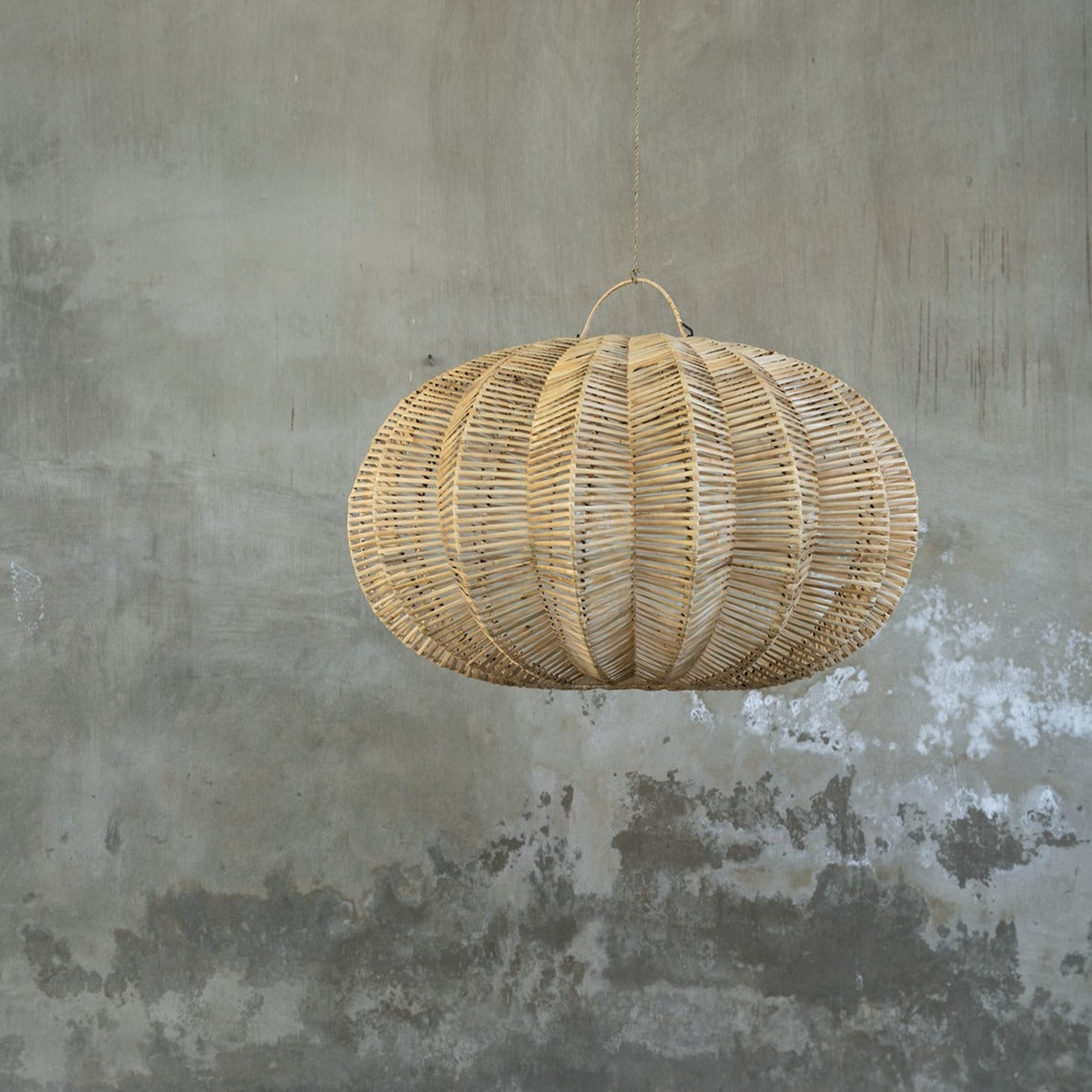 Dewi Lantern Lampshade | Design Vintage | Large Rattan Lampshade