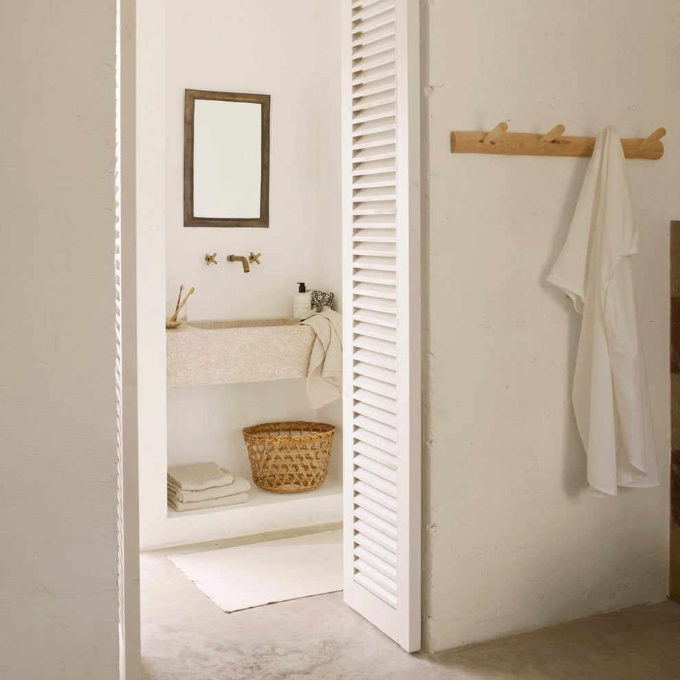 Eucalyptus Coat Rack | Hook Rail | Wooden Hooks| Design Vintage