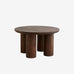 Norres Coffee Table | Design Vintage | Round Column Wooden Table