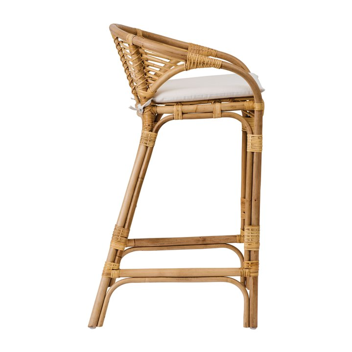 Mandola Rattan Bar Chair | Design Vintage | Breakfast Bar Chair