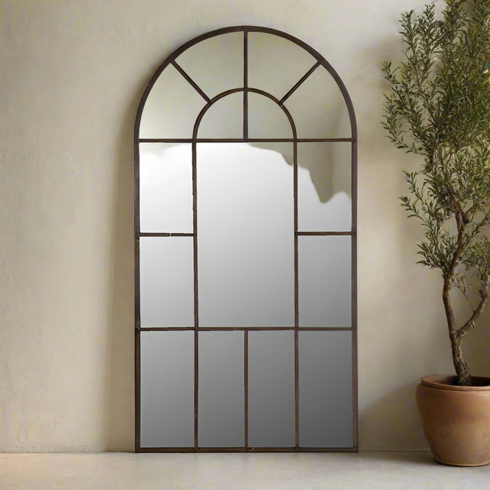 Extra Large Windowpane Mirror | Design Vintage | Large Mirror