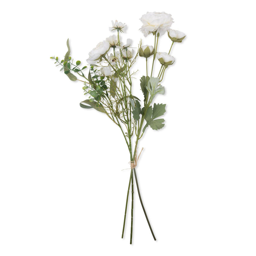 White Botanical Bunch | Design Vintage | Faux Flowers | Summer Flowers