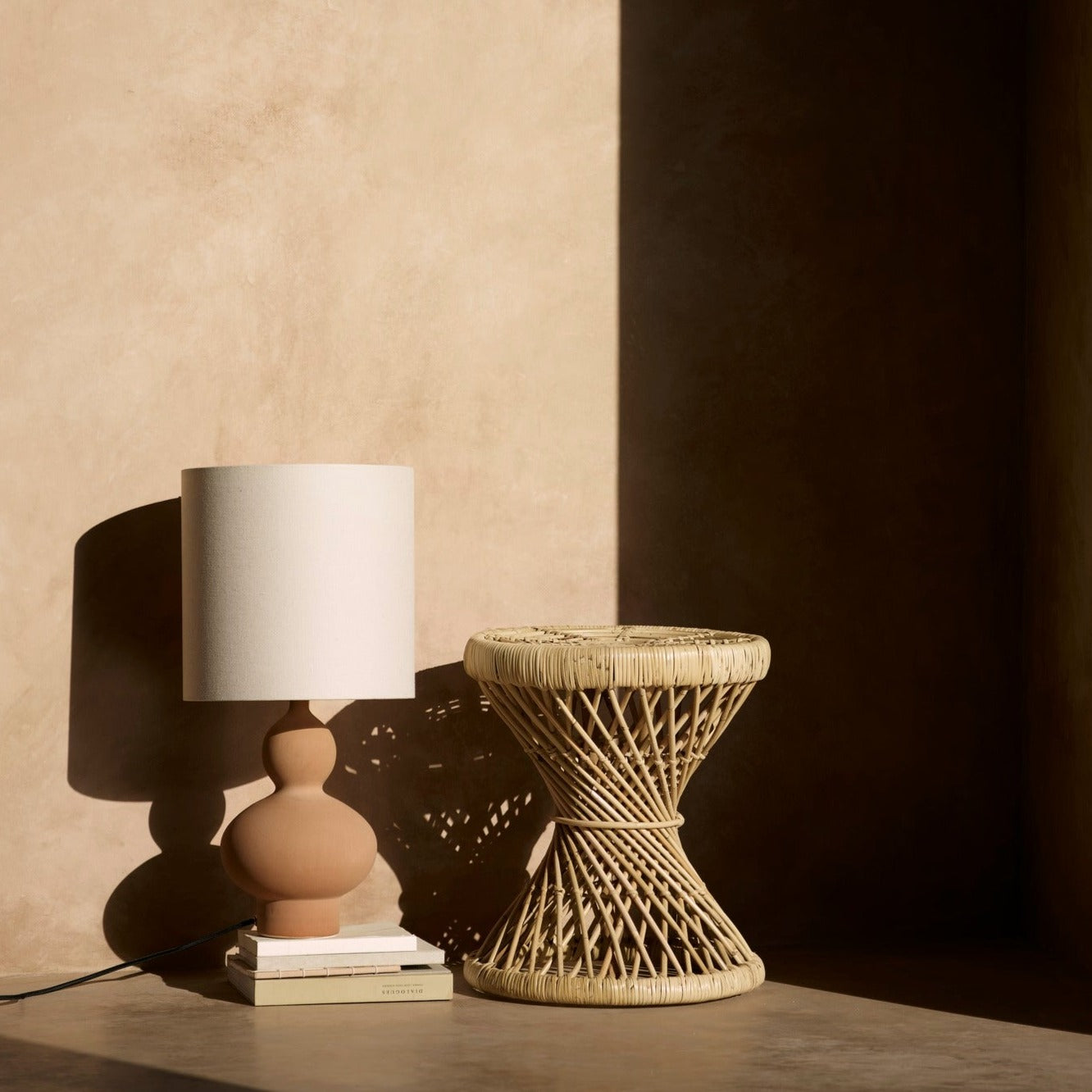 Palma Side Table | Design Vintage | Rattan Side Table | Bedside Table