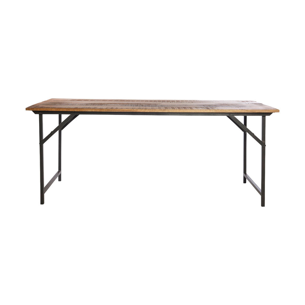 Folding Mango Dining Table | Design Vintage | Wooden Dining Table