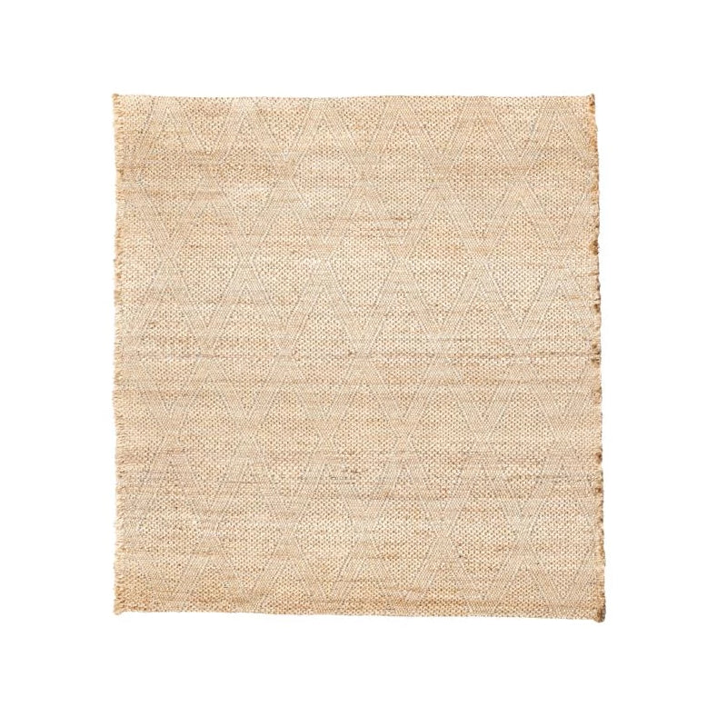 Diamond Jute Rug | Design Vintage | Natural Woven Jute Rug