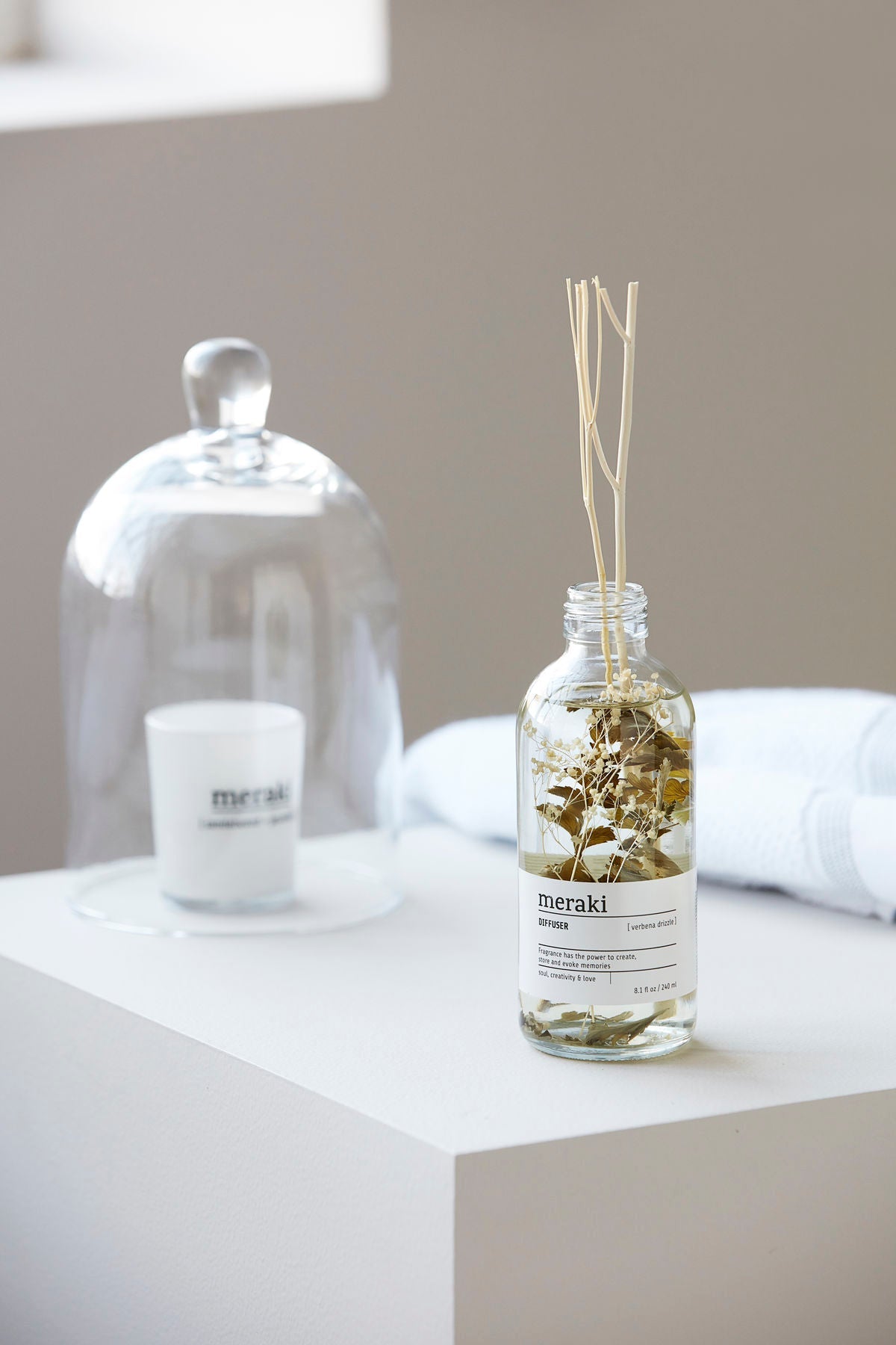 Meraki Verbena Diffuser | Design Vintage | Meraki | Scented Diffuser